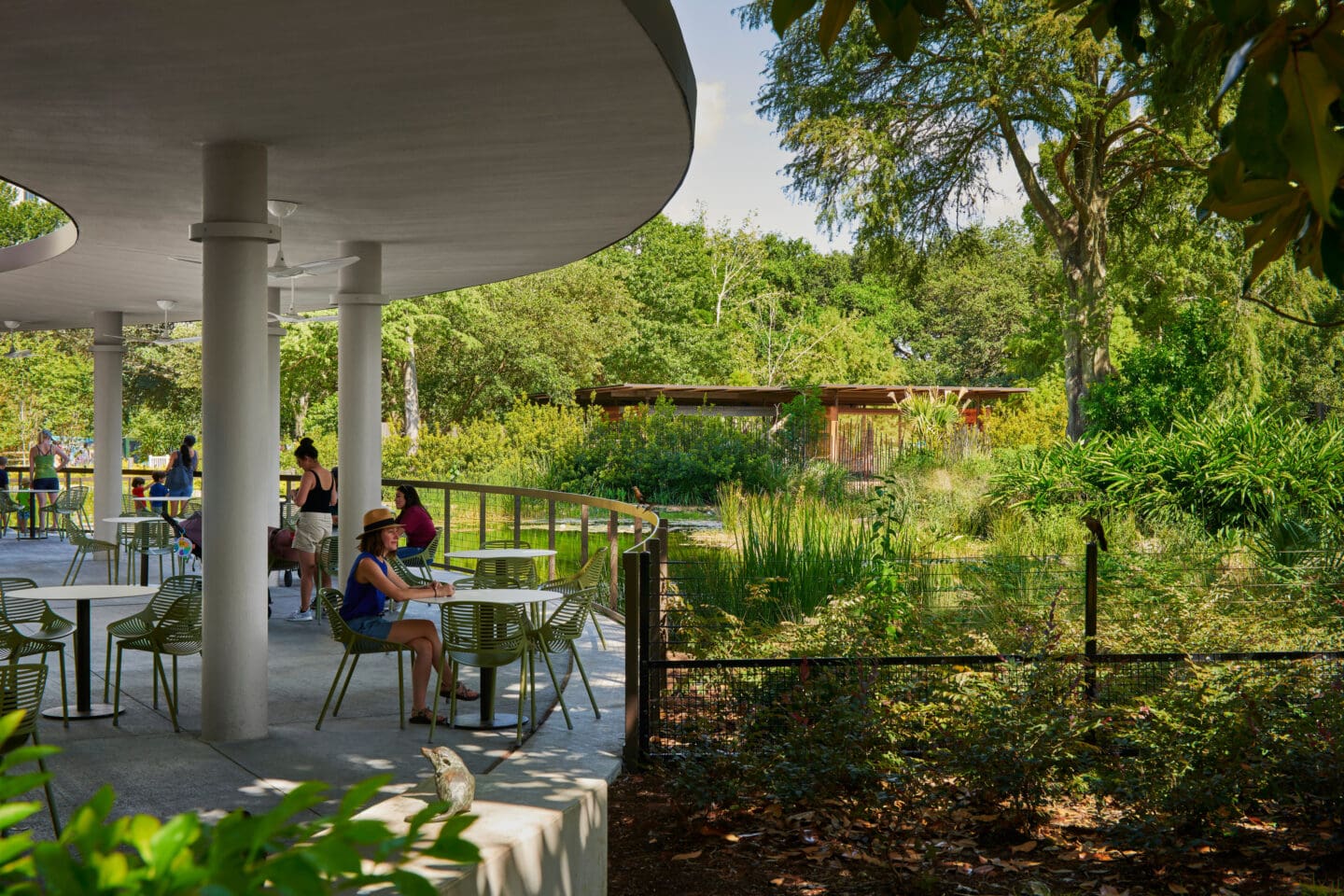 Houston Zoo Cypress Circle Cafe & Wetland — Lake Flato