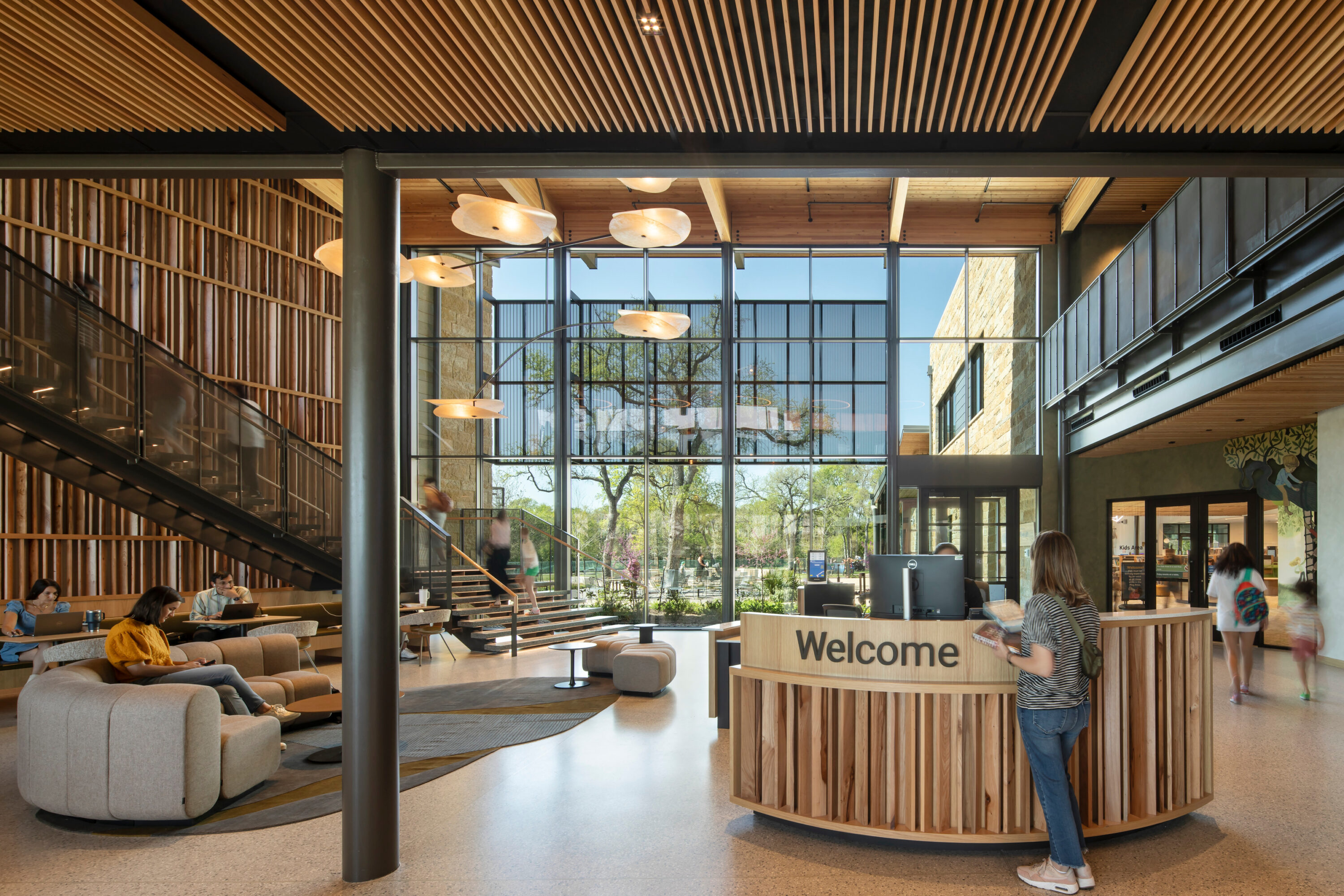 Cedar Park Public Library — Lake Flato