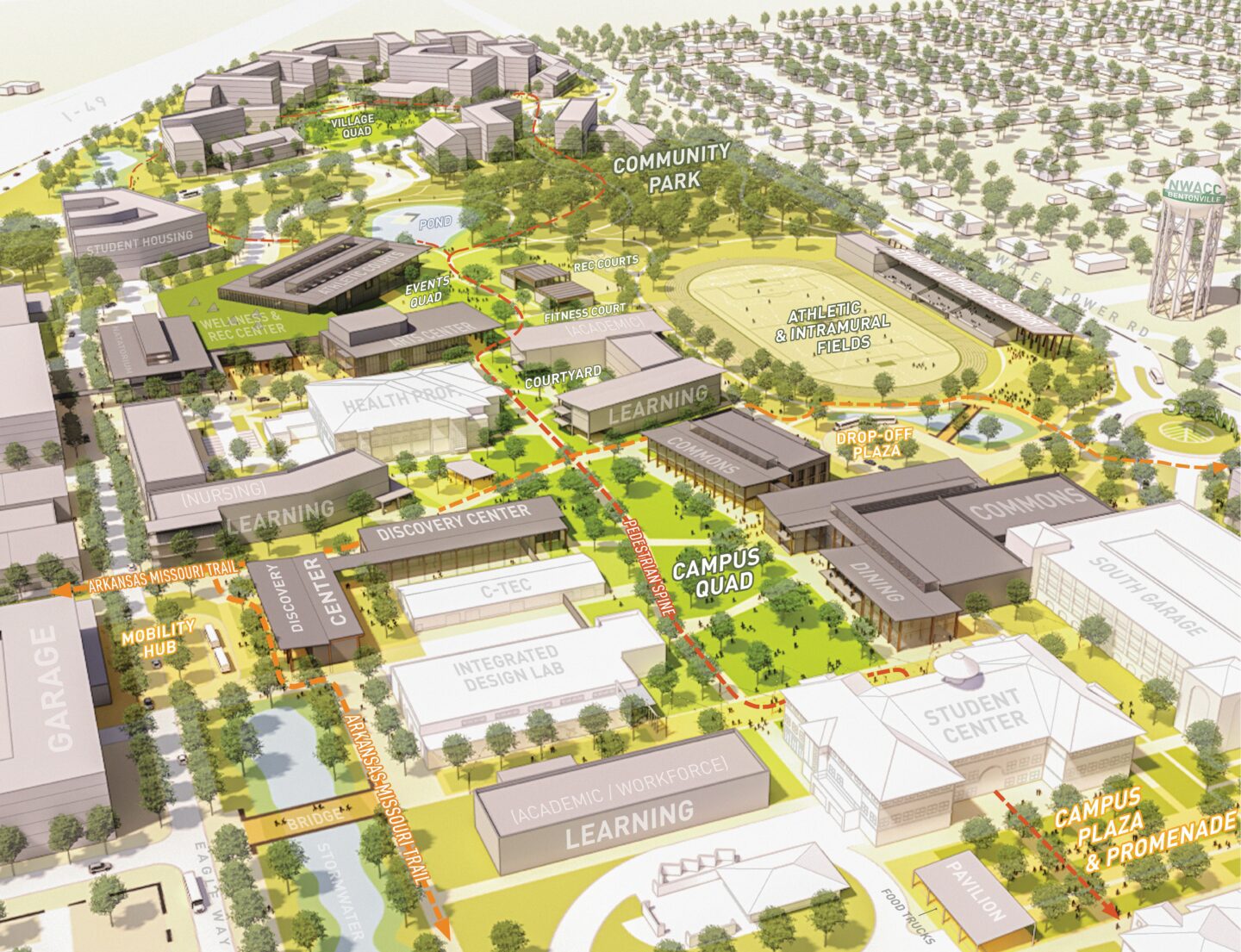 NorthWest Arkansas Community College Campus Master Plan Approved — Lake ...