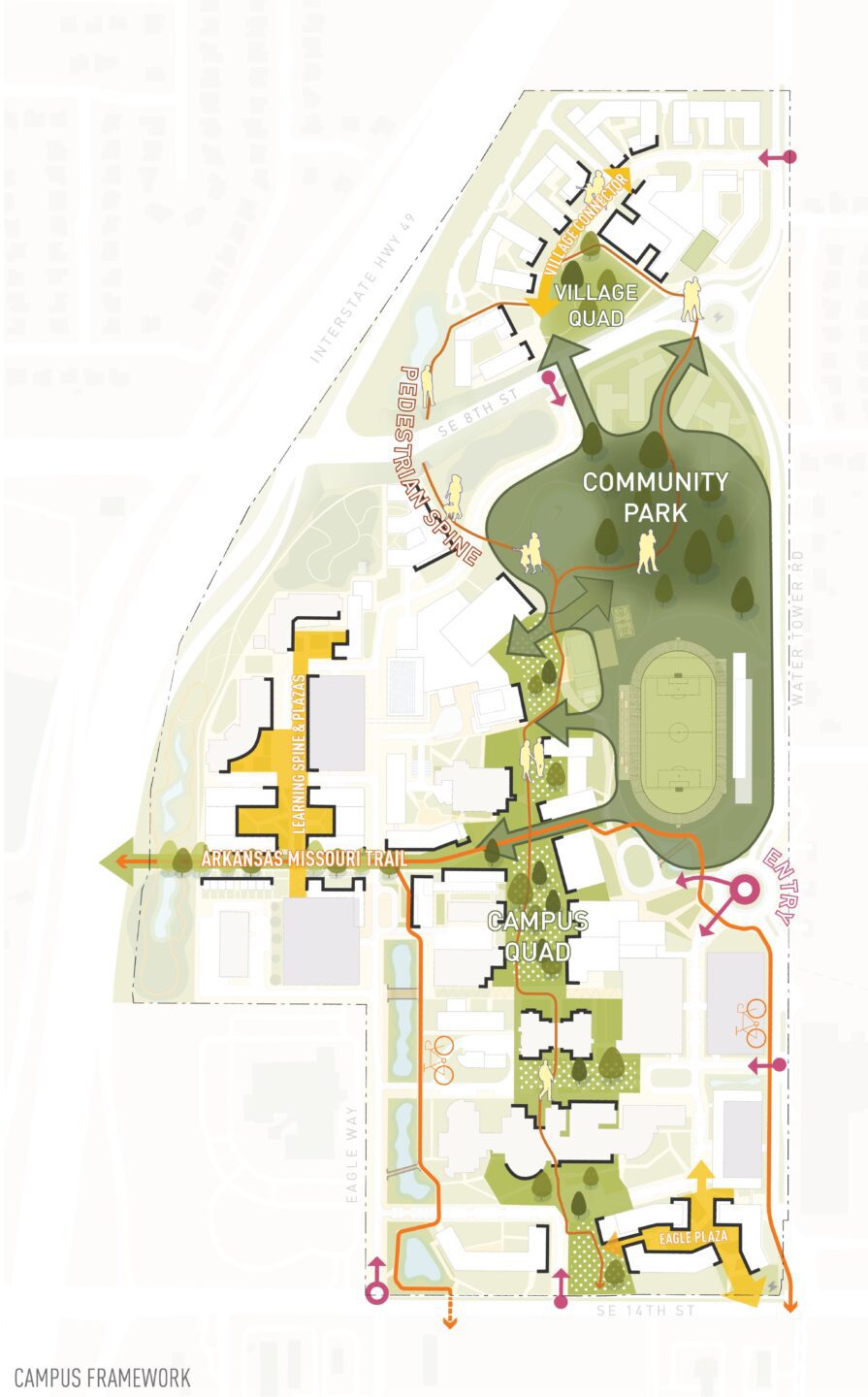 NorthWest Arkansas Community College Campus Master Plan Approved — Lake Flato